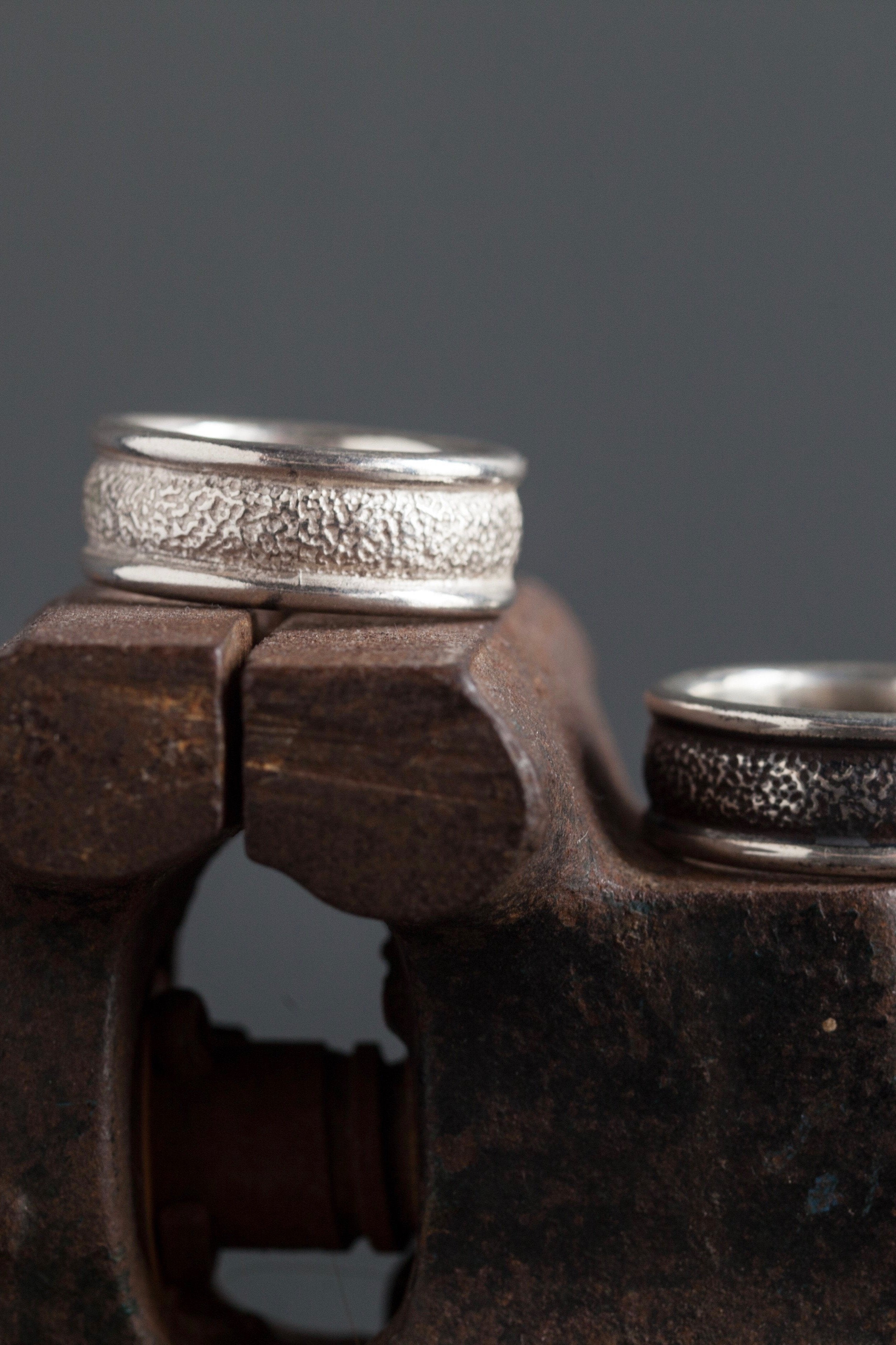 Large Textured Band Ring – Catherine Hills Jewellery