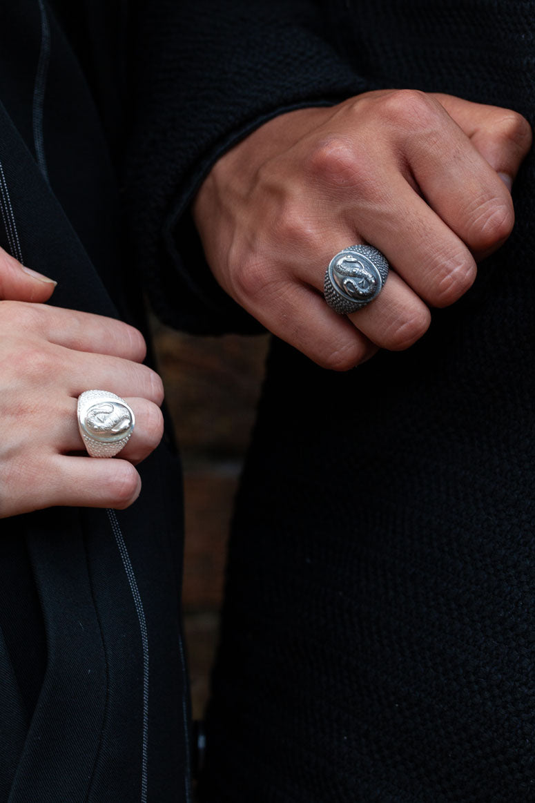 Serpent Signet Ring – Catherine Hills Jewellery