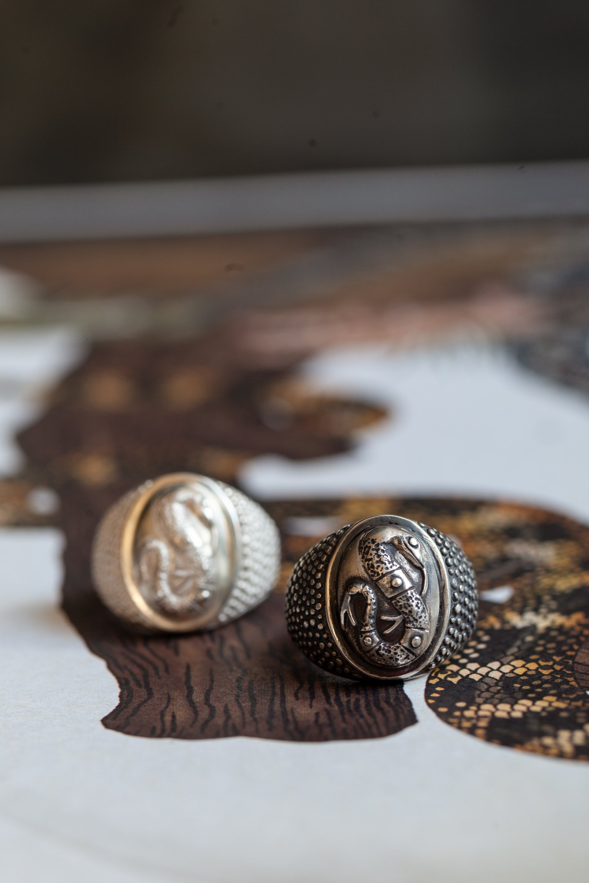 Serpent Signet Ring – Catherine Hills Jewellery